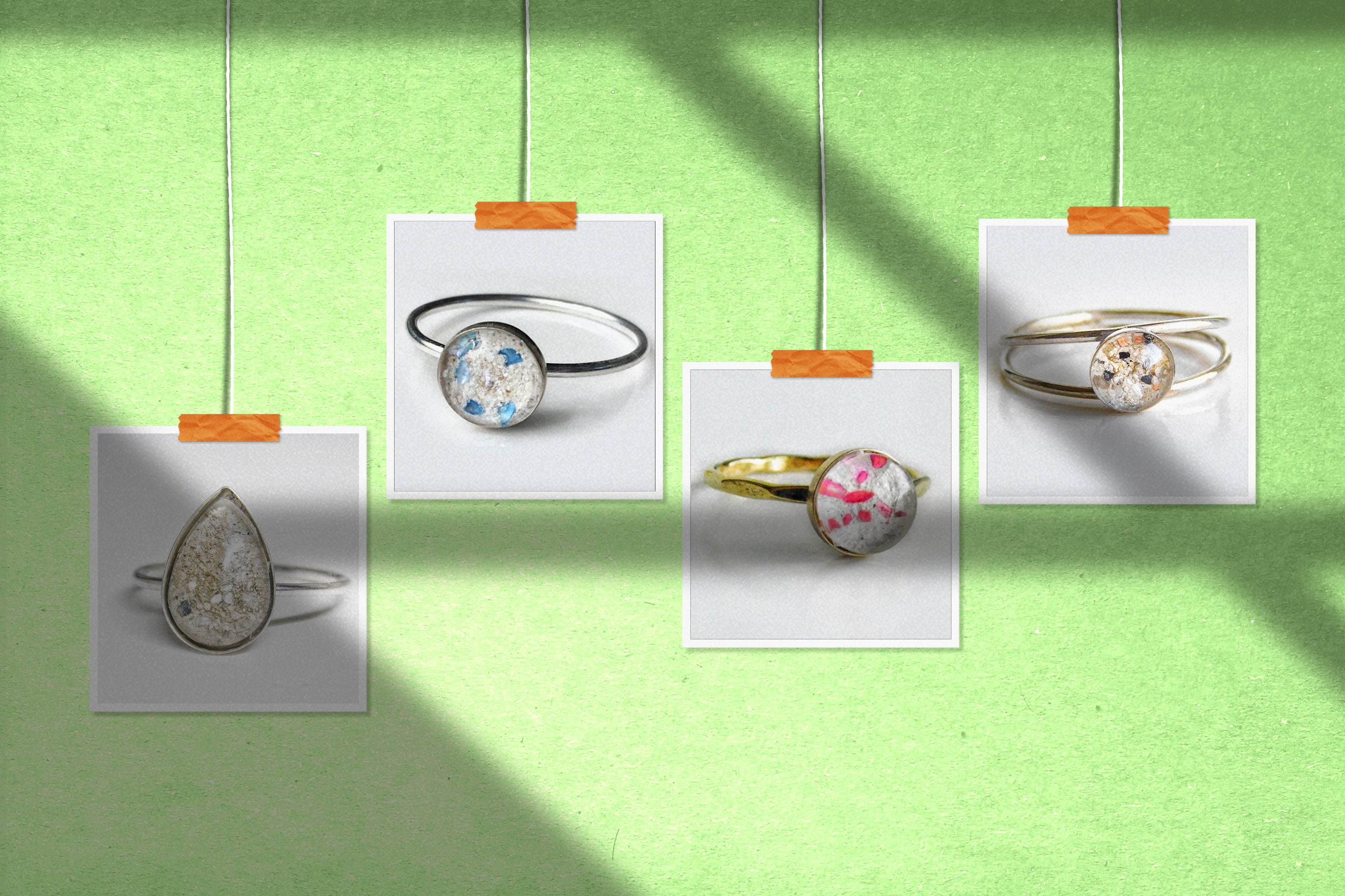 Eternal Crystals Women's Cremation Rings Collection – You Are Forever