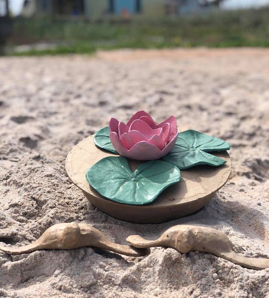 Lotus Sea Burial Biodegradable Urn: You Are Forever